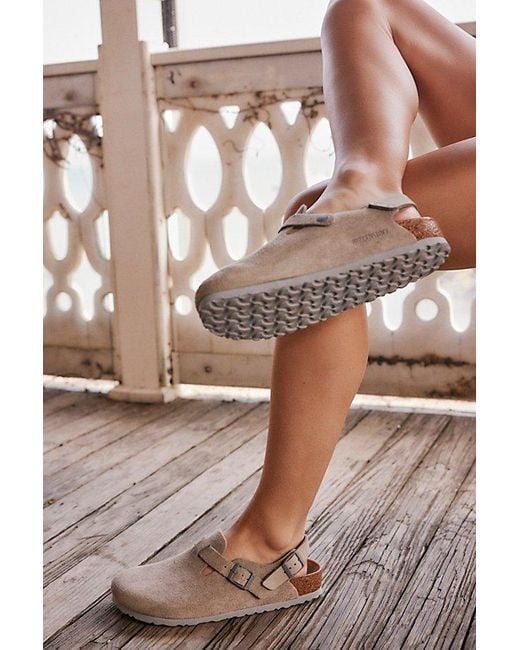 Birkenstock Tokio Clogs in Brown | Lyst