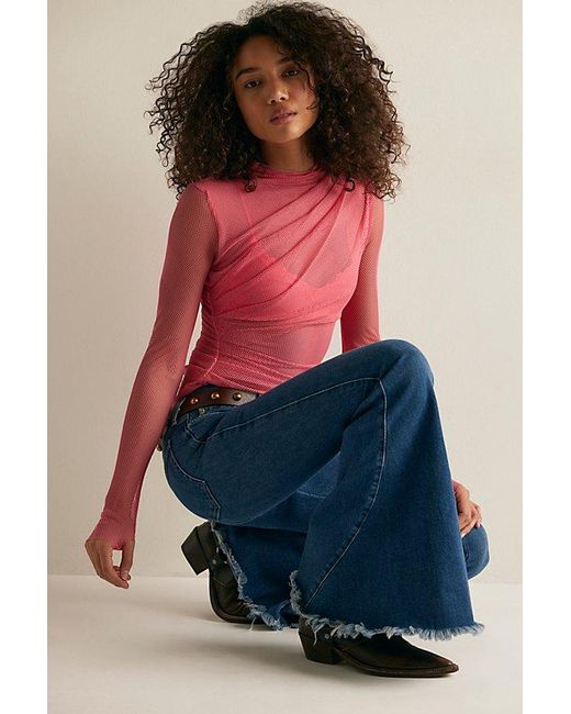 Intimately By Free People On My Way Bodysuit By in Pink | Lyst UK