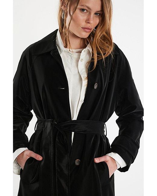 Rita Row Line Coat in Black | Lyst