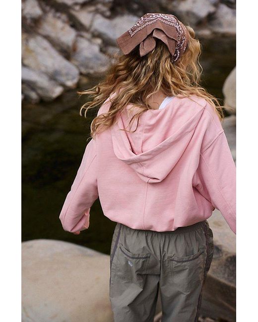 Fp Movement Bubble Zip Up in Pink | Lyst