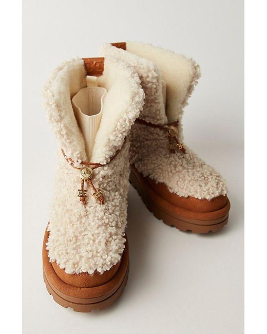 Sam Edelman Olin Cozy Boots in Natural | Lyst