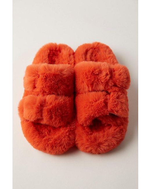 Free People Movie Night Slippers in Red | Lyst