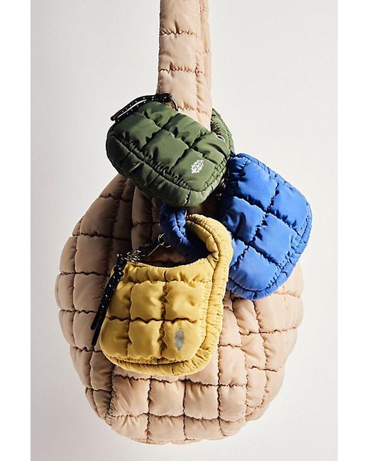 Fp Movement Quilted Micro Pouch in Blue | Lyst