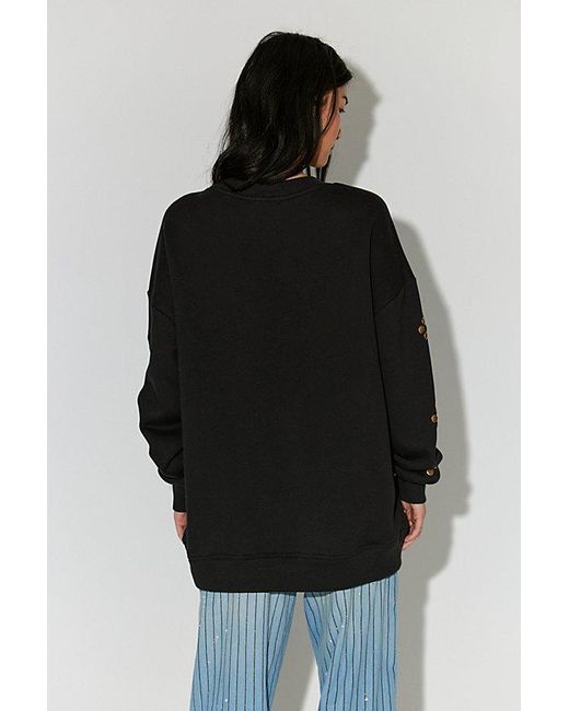 Ragabond Stud Flower Pullover in Black | Lyst UK