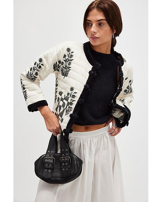 SZ Blockprints Poppy Heart Jacket in White | Lyst SZ Blockprints Poppy Heart Jacket in White | Lyst