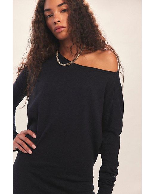 free-est Hollis Sweater Midi Dress By in Black | Lyst UK