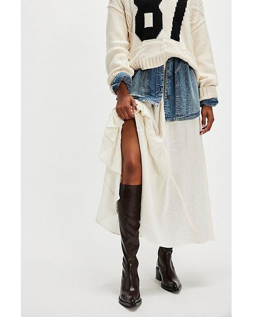 Jeffrey Campbell Alix Tall Boots in Brown | Lyst