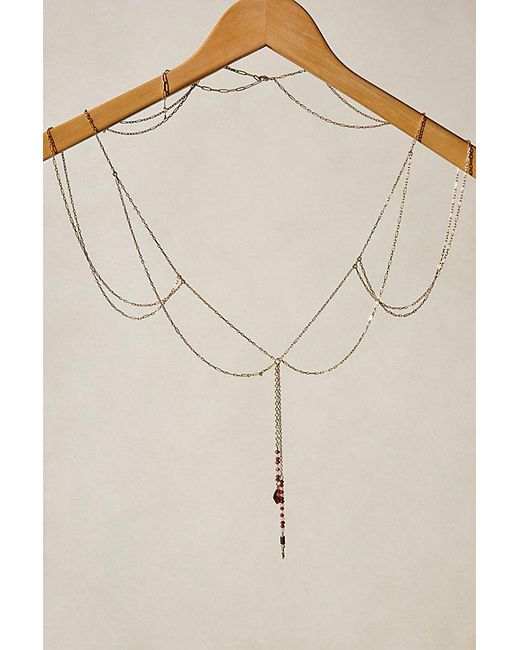 Free People Rhonda Body Chain in Natural | Lyst