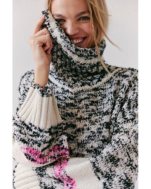 Free People Winter Storm Tunic in Gray | Lyst