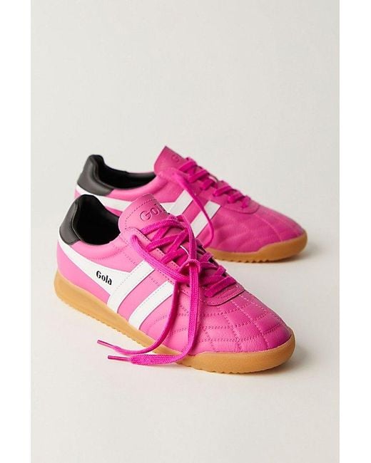 Gola Stadium Sneakers in Pink | Lyst
