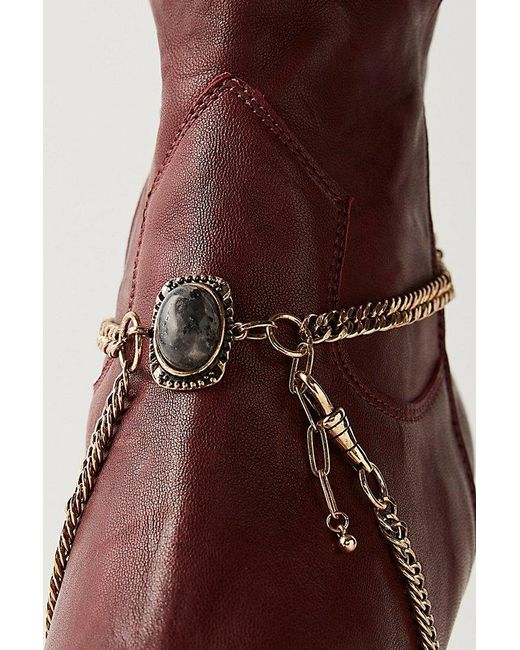 Free People Western Boot Harness in Brown | Lyst UK