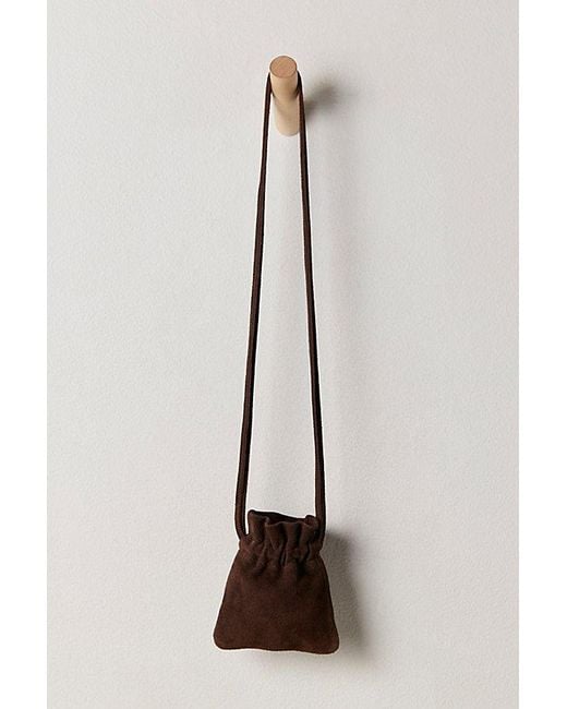 Free People Eden Mini Pouch in Brown | Lyst UK