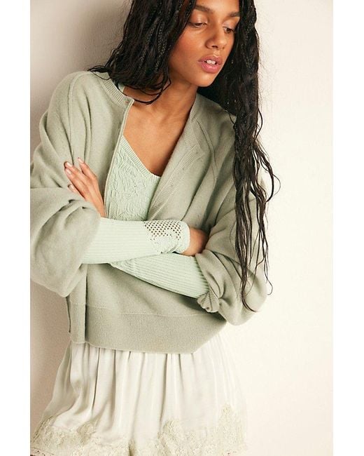 Intimately By Free People Dynamic Duo Long Sleeve By in Natural | Lyst UK