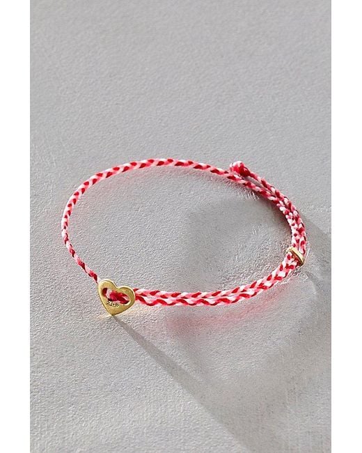 Scosha Signature Heart Bracelet in Grey | Lyst UK