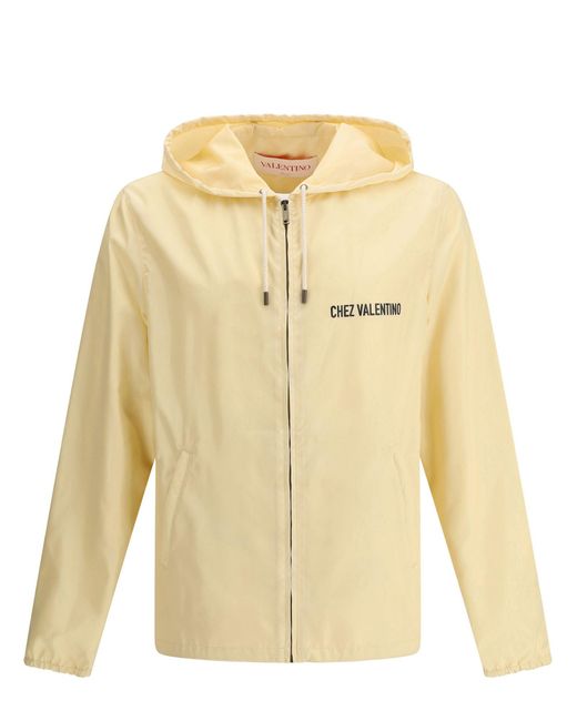 Valentino Chez Jacket in Natural for Men | Lyst