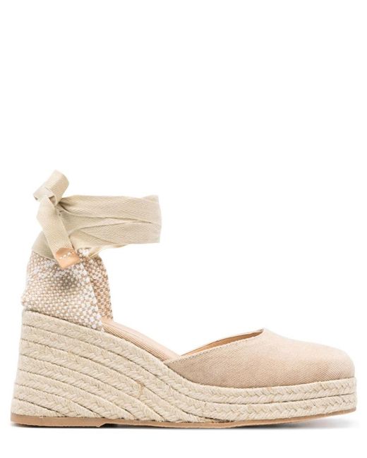 Castañer Wedges in Natural | Lyst