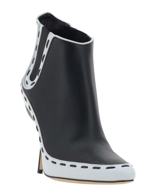 Manolo Blahnik Rizas Heeled Boots in Black | Lyst