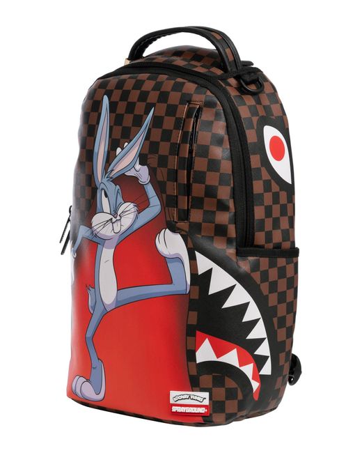 Sprayground Bugs Bunny Reveal Backpack in Red for Men | Lyst