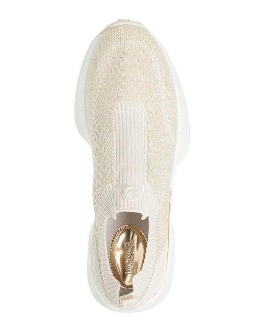 Michael Kors Ari Slip-on Shoes in Natural | Lyst