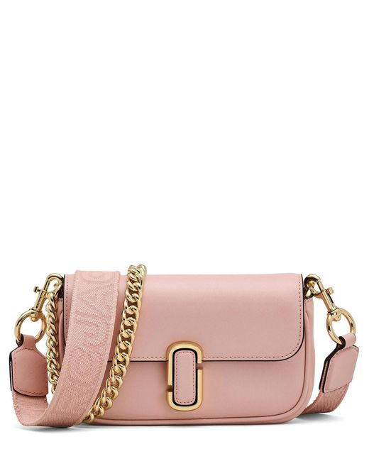 Marc Jacobs The Mini J Crossbody Bag in Pink | Lyst