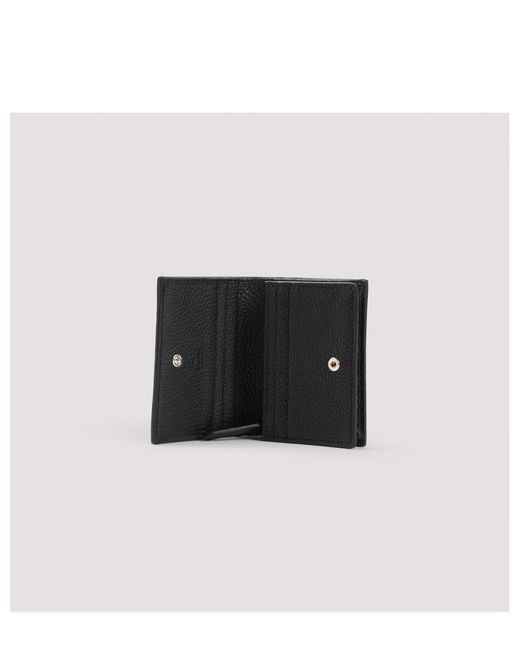 Gucci GG Emblem Wallet in Black | Lyst