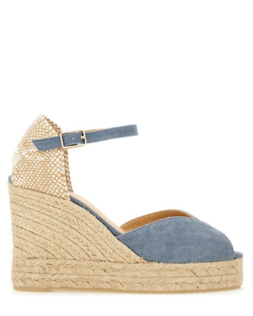 Castañer Wedges in Blue | Lyst