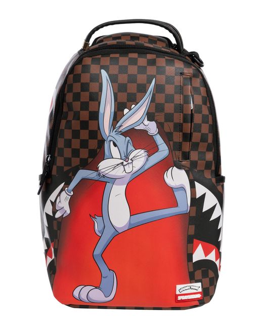 Sprayground Bugs Bunny Reveal Backpack in Red for Men | Lyst