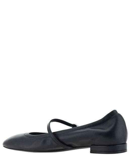 Stuart Weitzman Claris Ballet Flats in Black | Lyst