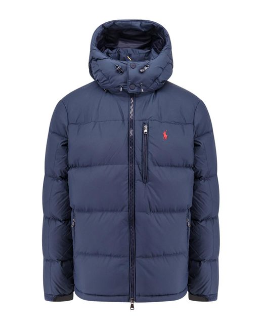 Polo Ralph Lauren Down Jacket in Blue for Men | Lyst