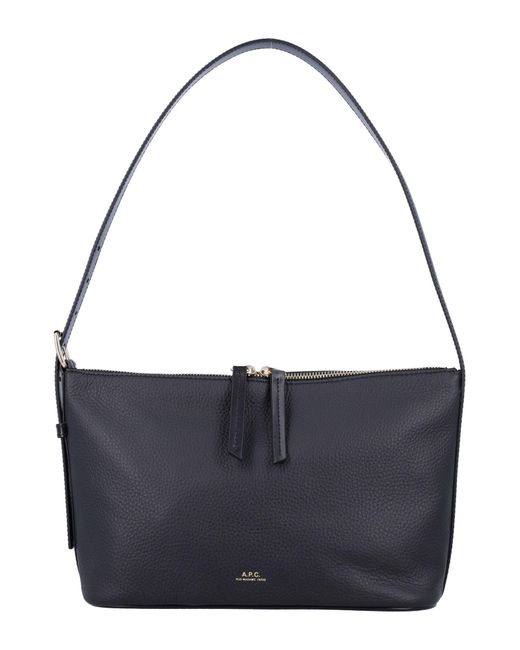 A.P.C. Vera Shoulder Bag in Blue | Lyst UK