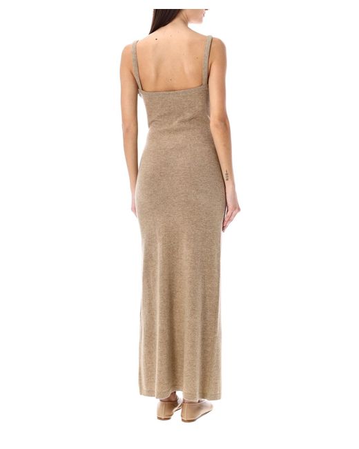 THE GARMENT Como Long Dress in Natural | Lyst
