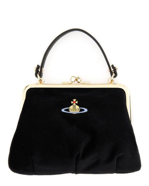 Vivienne Westwood Granny Handbag in Black | Lyst