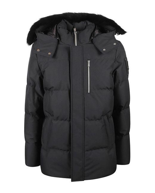 Moose Knuckles Down Jacket in Black for Men | Lyst