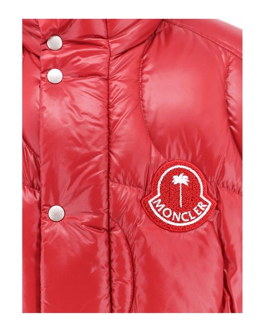 Moncler Gwenyth Vest in Red for Men | Lyst