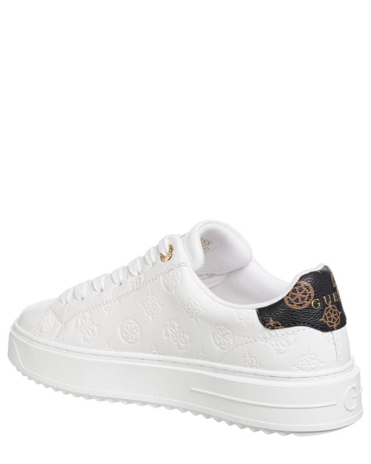 Guess Denesa4 Sneakers in White | Lyst