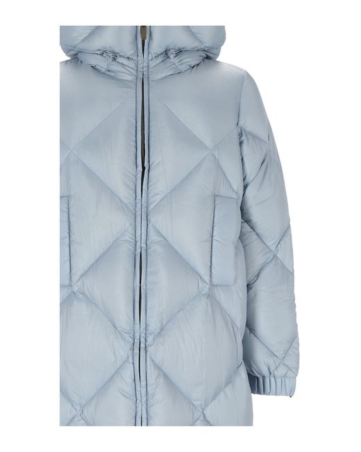 K-Way Neivel Down Jacket in Blue for Men | Lyst