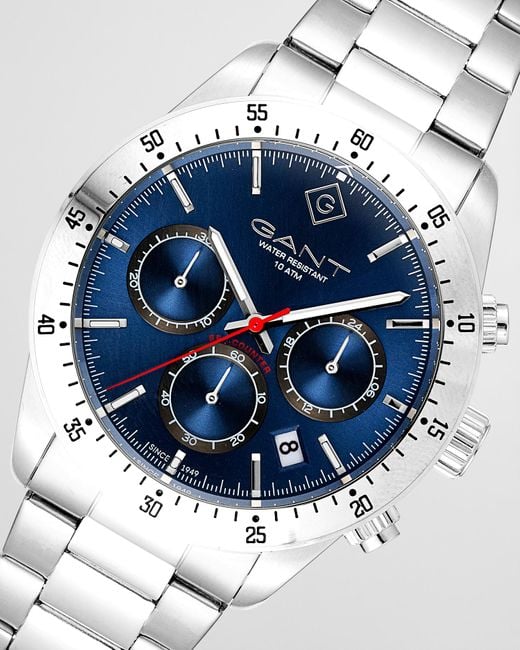 GANT Greenfield Watch Classic in Blue for Men | Lyst UK