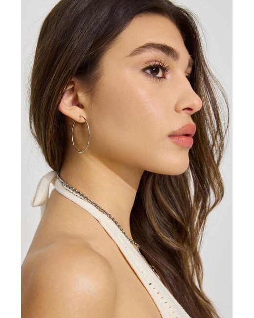 Garage 2 Pack Basic Super Skinny Hoops | Lyst