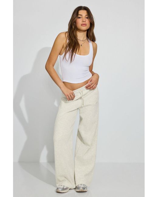 Garage Ultrafleece Barrel Leg Sweatpants in White | Lyst