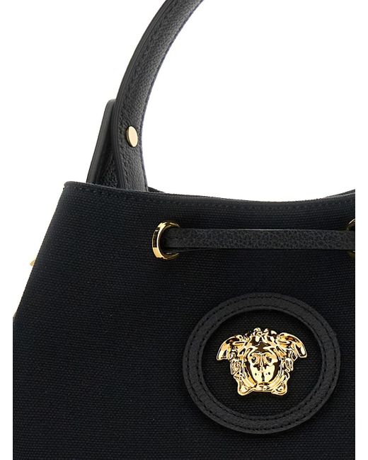 Versace Bucket in Black | Lyst
