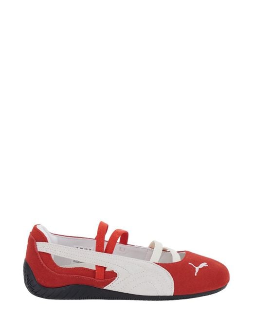 PUMA Speedcat Ballet Sneaker in Red | Lyst UK