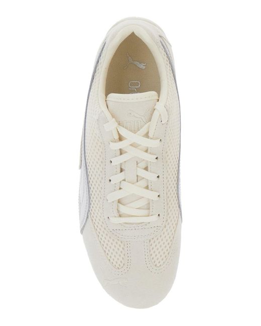 PUMA 'Speedcat' Low Top Sneakers With Logo Patch On The Tongue And ...