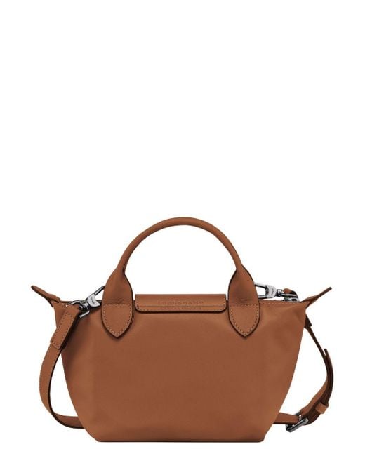 Longchamp 'Le Pliage Xtra' Shoulder Bag With Engraved Logo On Th in ...