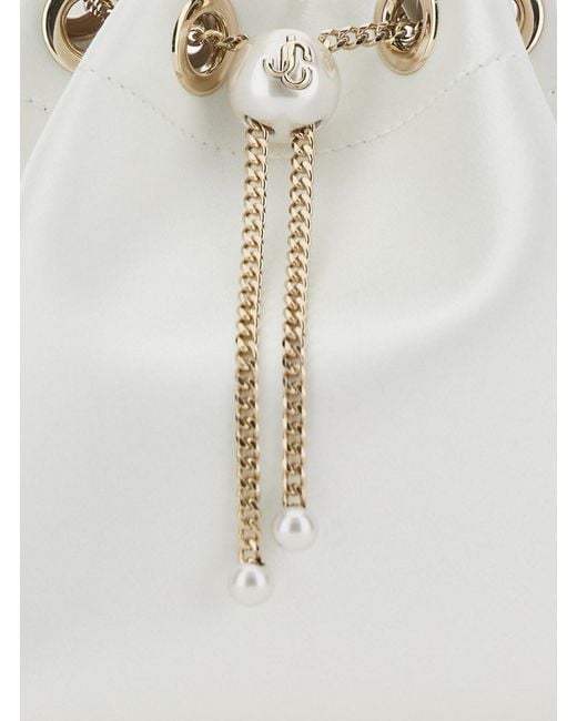 Jimmy Choo Bon Bon in White | Lyst UK