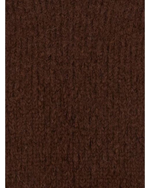 Tela Yumi Alpace Brushed Pull in Brown | Lyst
