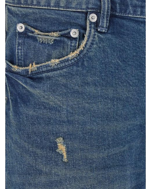 Purple Brand Flared Jeans With Ripped Details On The Front And Lo in ...