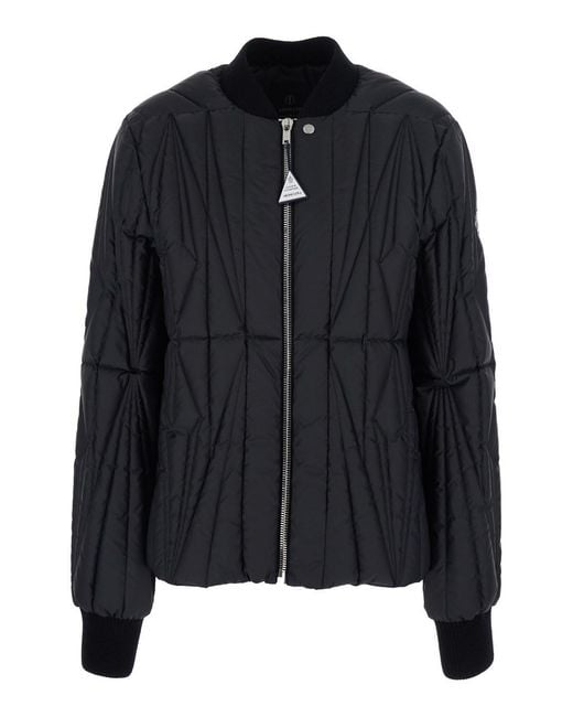 Rick Owens Bomber Jacket With L in Black | Lyst UK