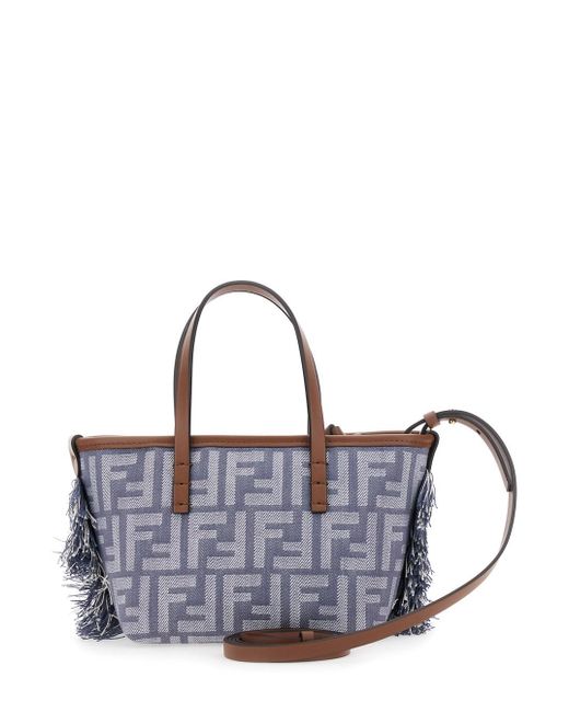Fendi 'Roll' Mini Bag With Adjustable And Removable Shoulder Stra | Lyst
