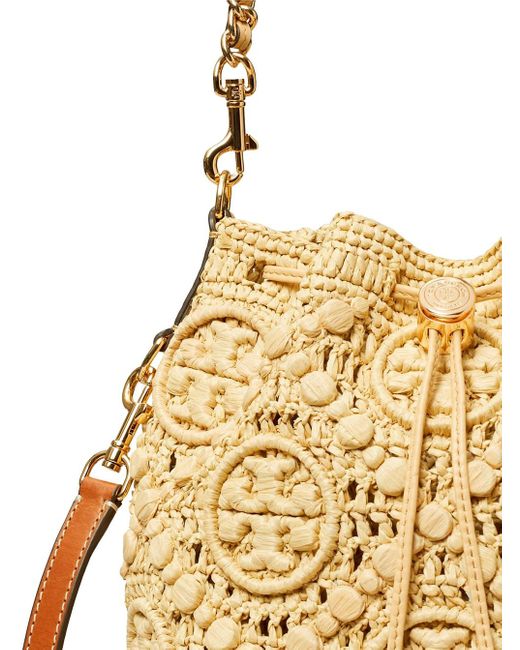 Tory Burch 'T Monogram' Crossbody Bag With Logo Embroidery And C in ...