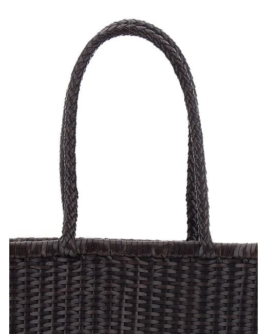 Dragon Diffusion Handbag With Interwoven Design And Two Top Hand in ...